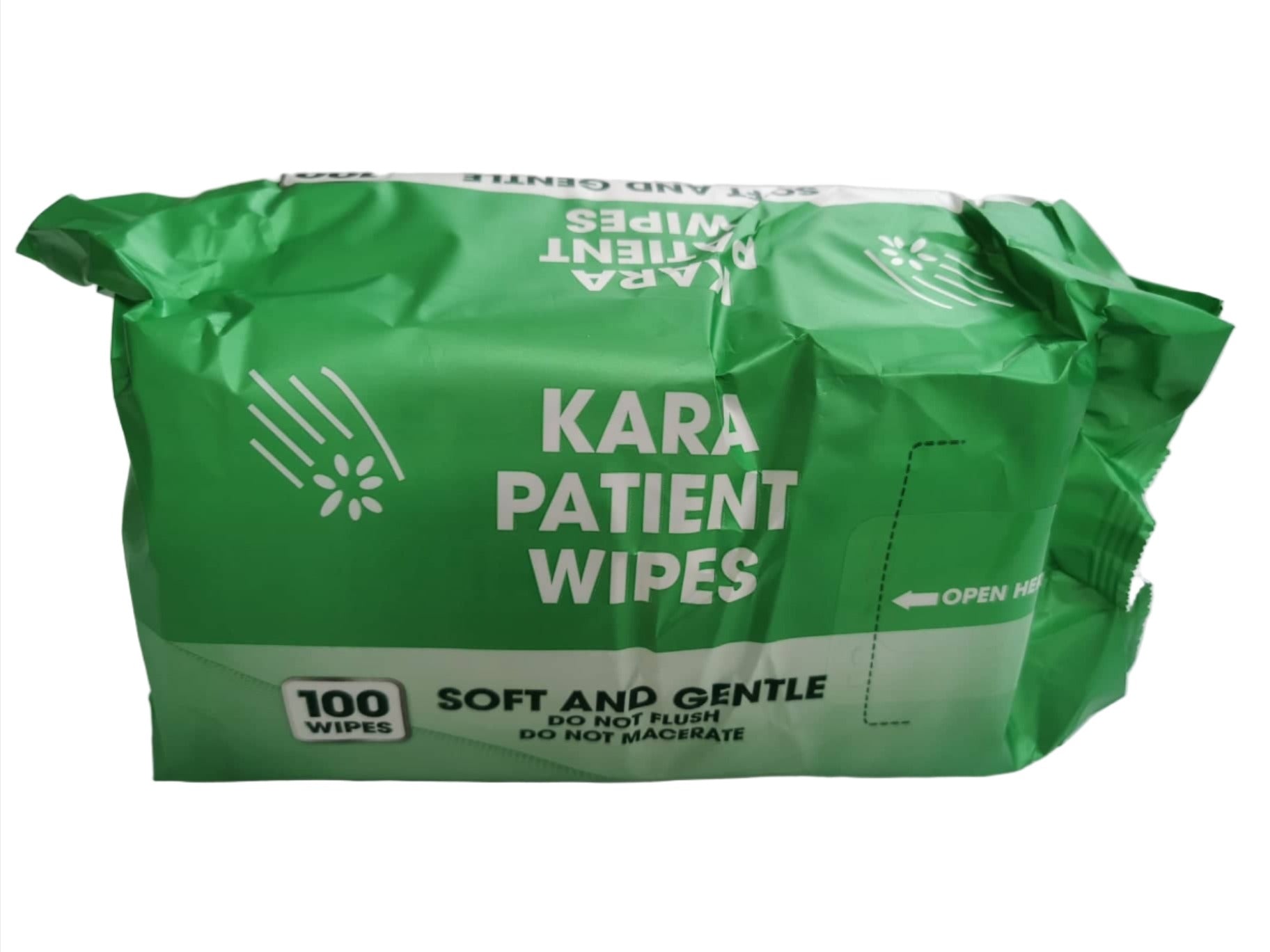 Kara Dry Patient Wipes 100Pack | Super soft